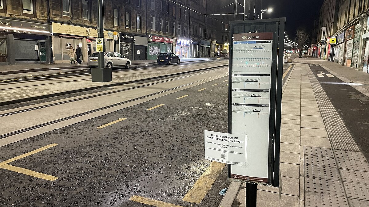 Leith Walk bus shelters update - Edinburgh Liberal Democrats